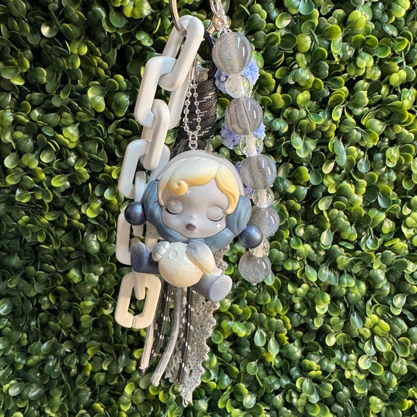 Skullpanda Keychain - Etsy