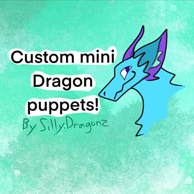 Dragon Puppets Not Custom - Etsy