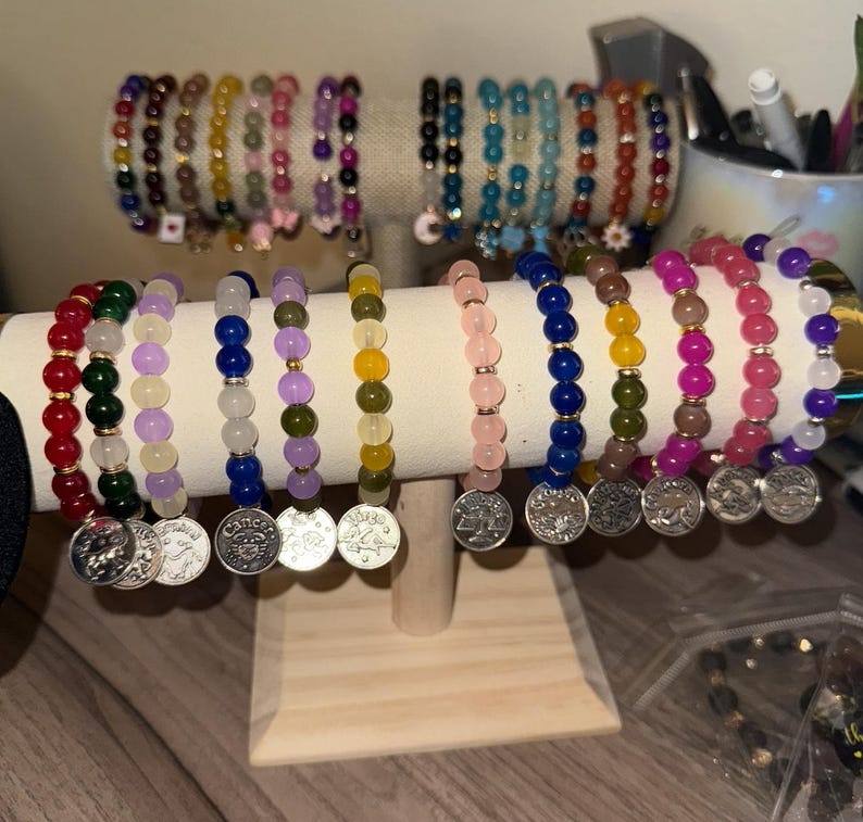 Personalized Zodiac Sign Bracelets - Etsy