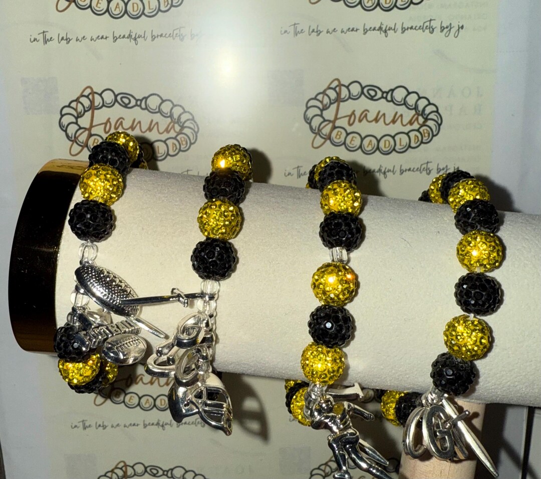 UCF Tailgate Bracelet –handmade Custom Game Day Jewelry - Etsy