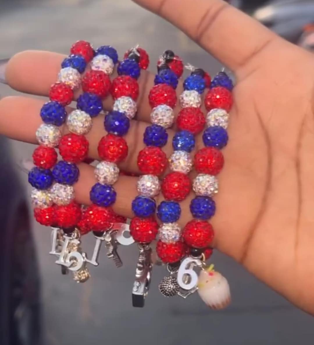 Haiti Color Bead Bracelet: Customizable Heritage Pride - Etsy