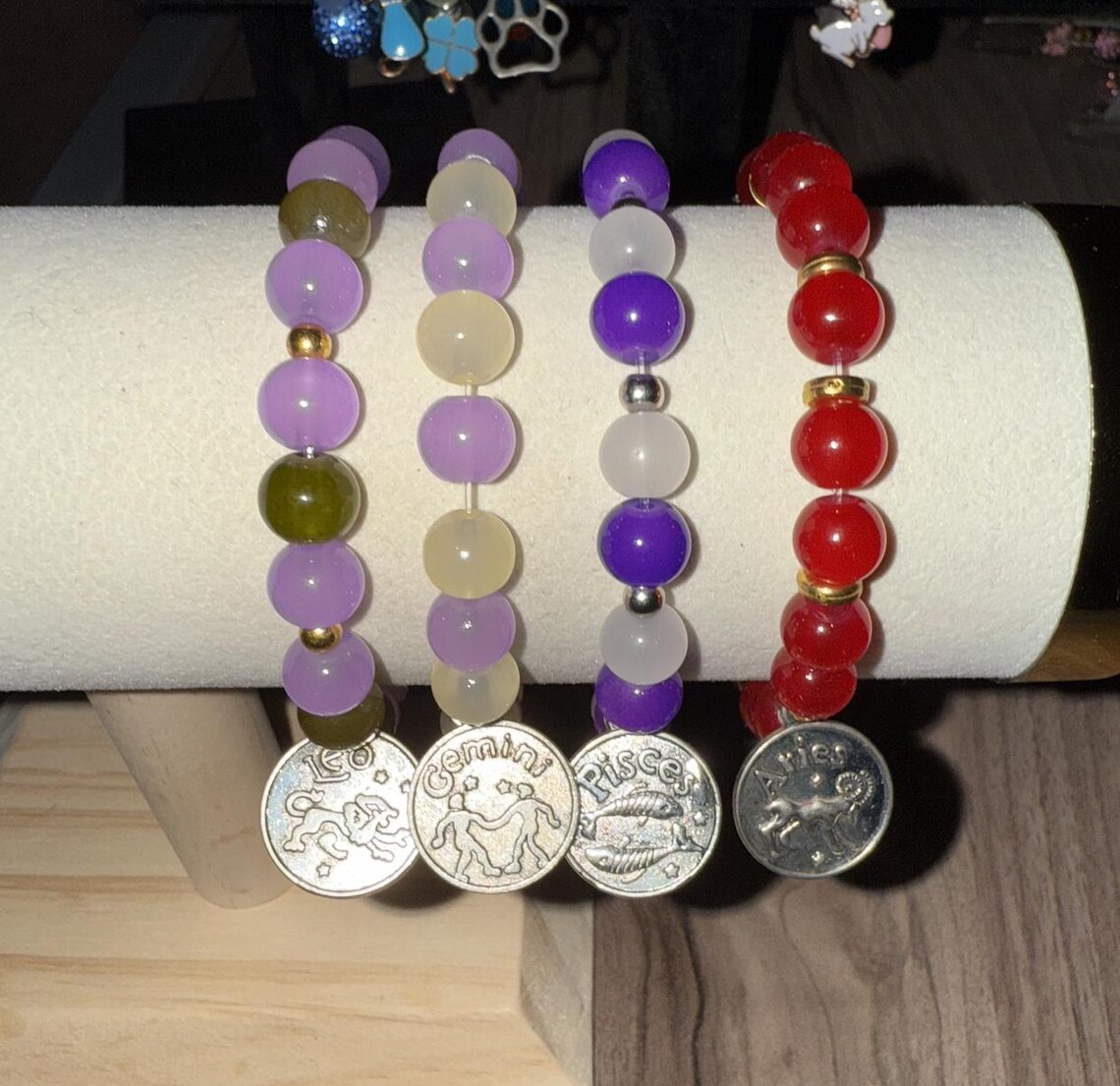 Personalized Zodiac Sign Bracelets - Etsy