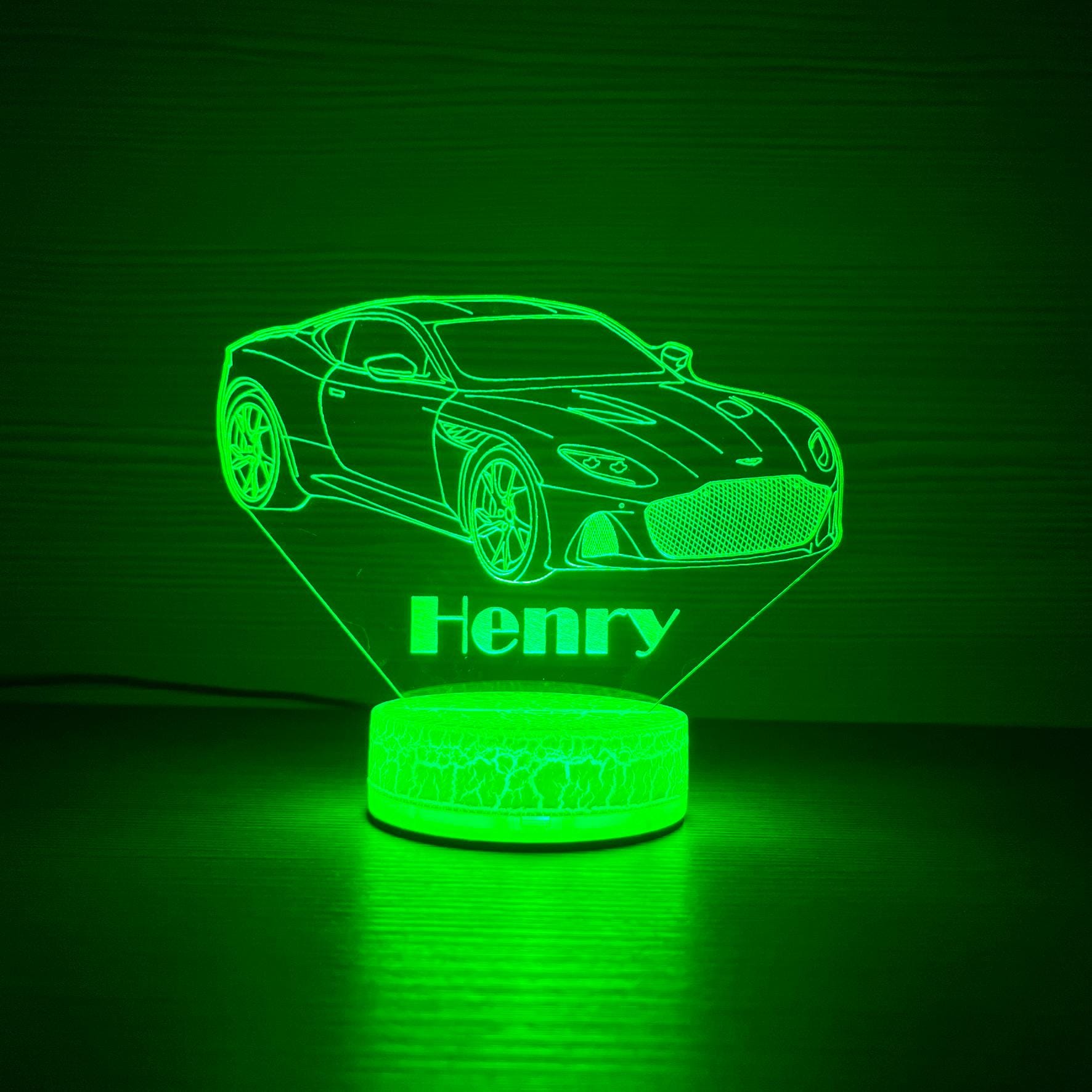 Aston Martin DBS Night Lamp Aston Martin Light Aston Martin Gift Shade ...