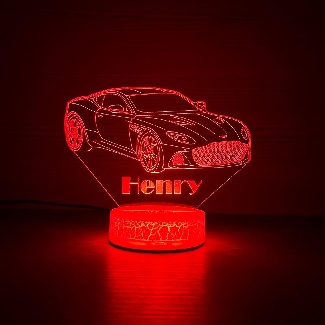 Aston Martin DBS Night Lamp Aston Martin Light Aston Martin Gift Shade ...