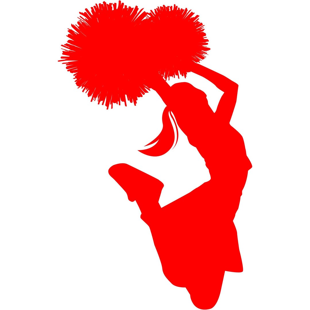 Cheerleading Icon Set With Full Copyrights and Print Ready Files. 7 ...