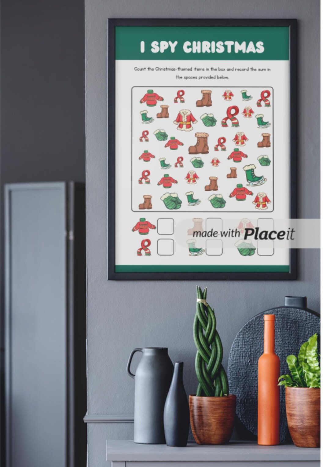 I Spy Merry Christmas - Etsy