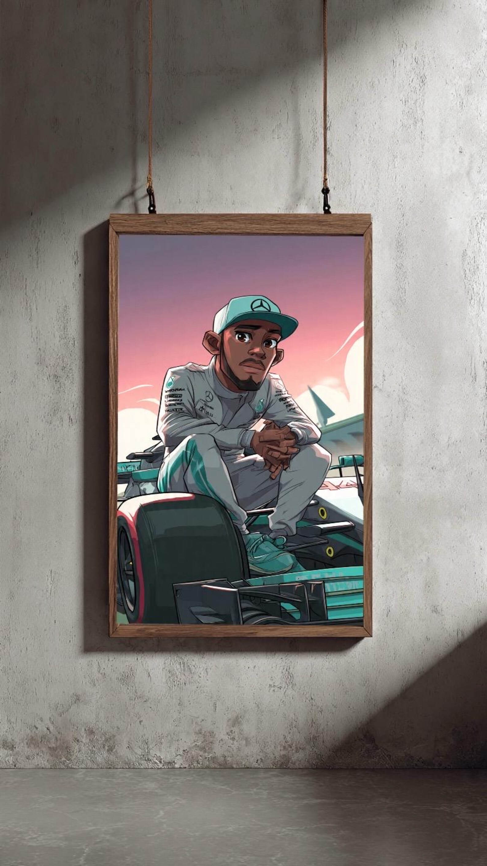 Lewis Hamilton Posters A3 A4 Formula 1 F1 - Etsy