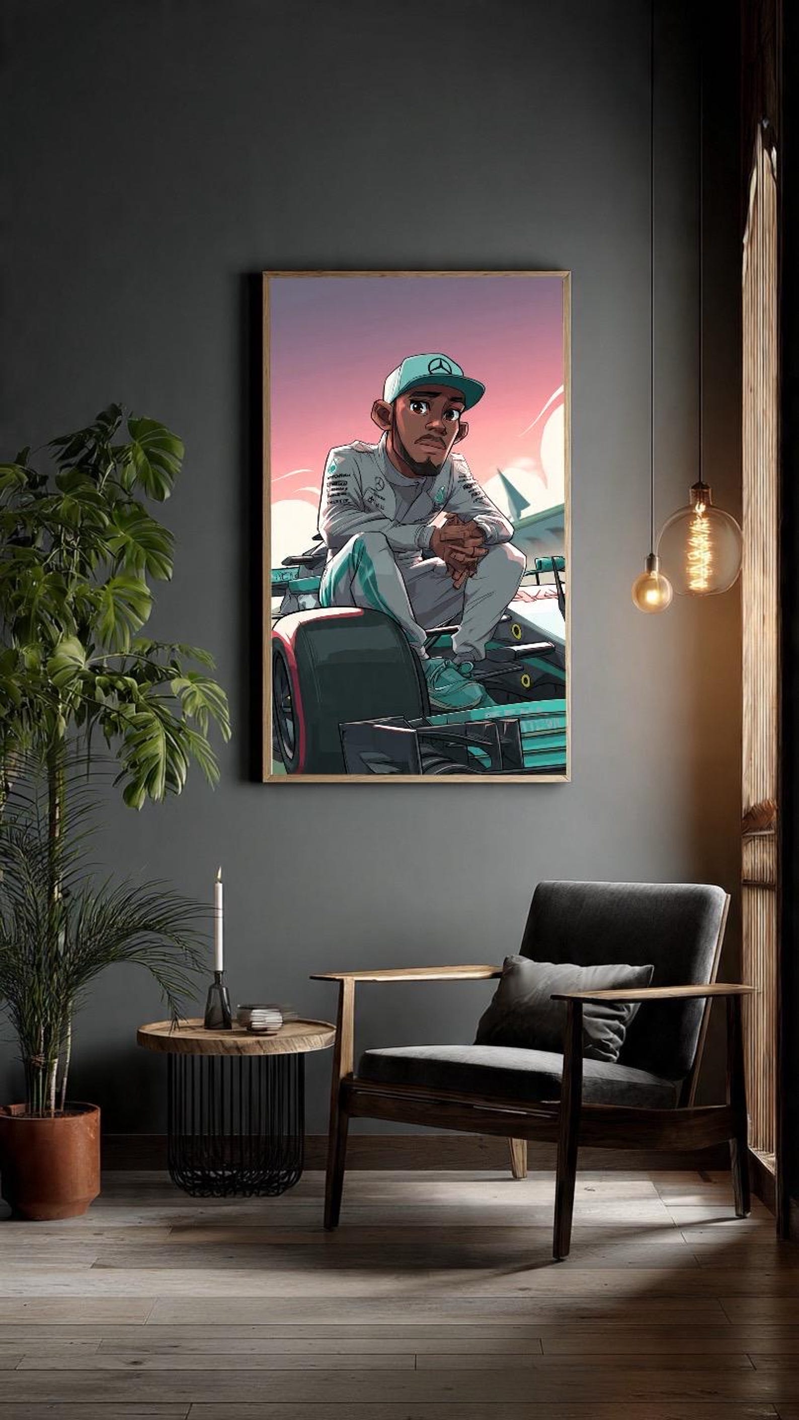 Lewis Hamilton Posters A3 A4 Formula 1 F1 - Etsy
