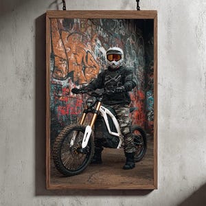 Surron Light Bee Ebike Motocross Prints, Dirt Bike Print,motorcycle ...