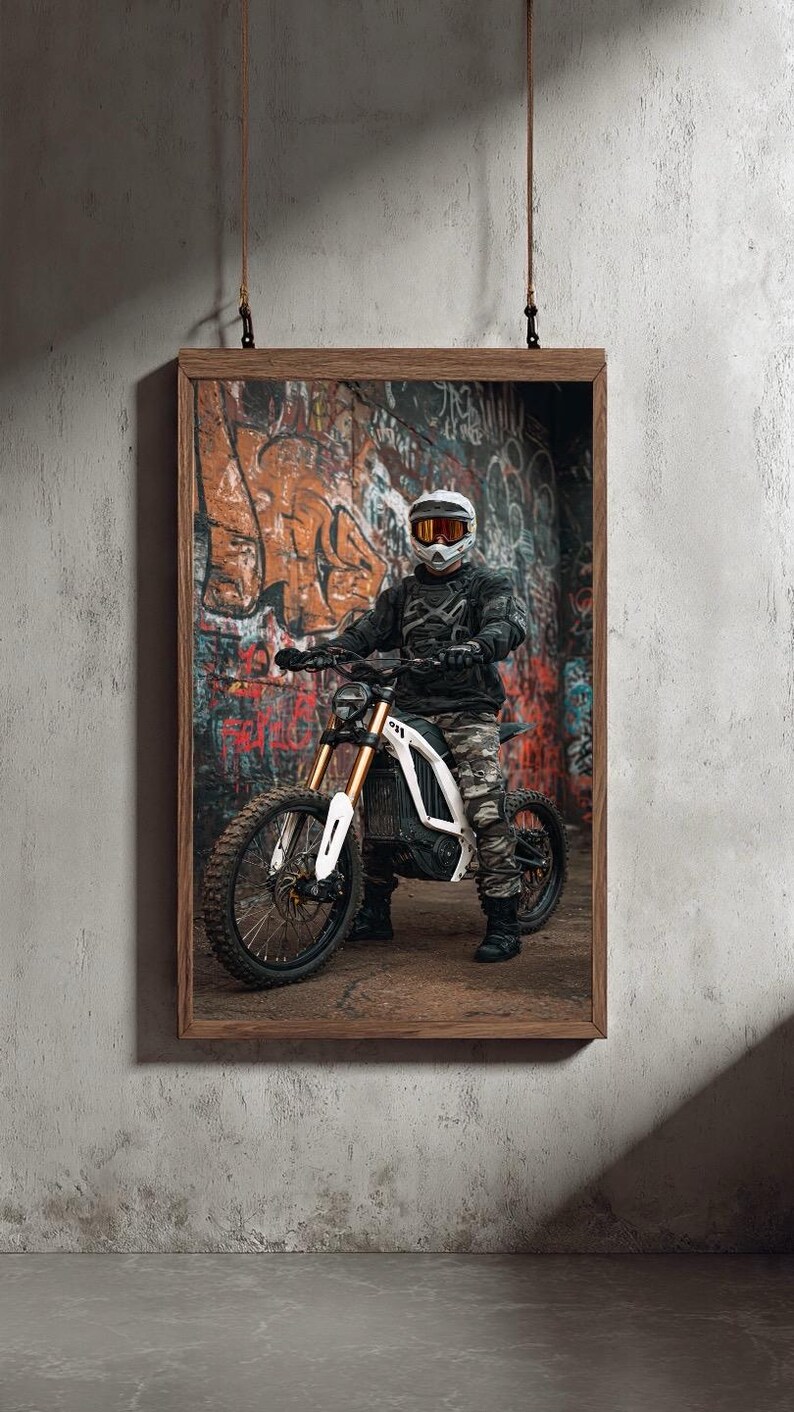 Surron Light Bee Ebike Motocross Prints, Dirt Bike Print,motorcycle ...