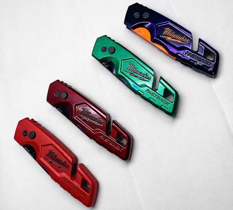 Milwaukee Fastback Custom Utility Knife - Etsy