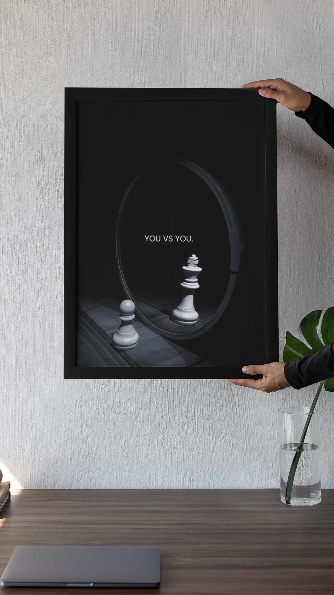 Chess Motivation Poster | Digital Download Wall Art | Printable Quote ...