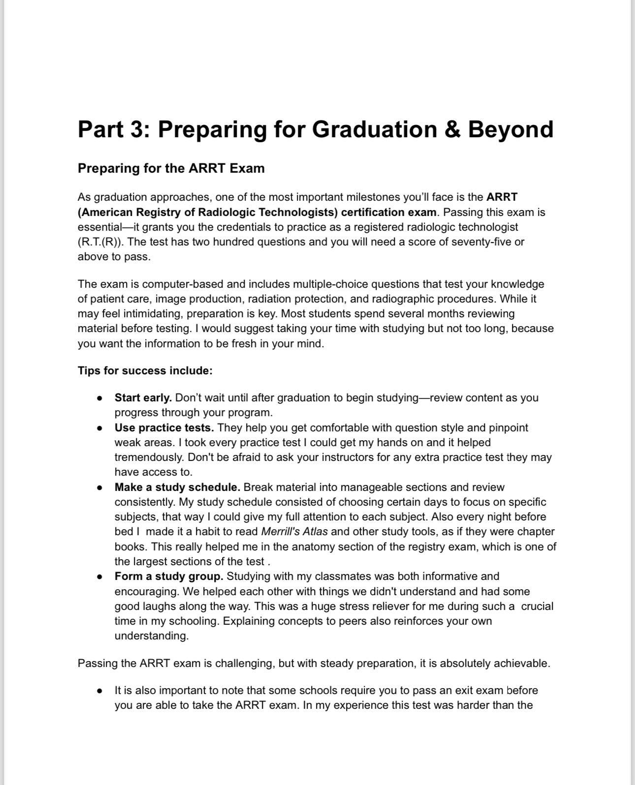 E-book Quick Guide to Becoming and X-ray Tech| A Look Inside Radiology ...