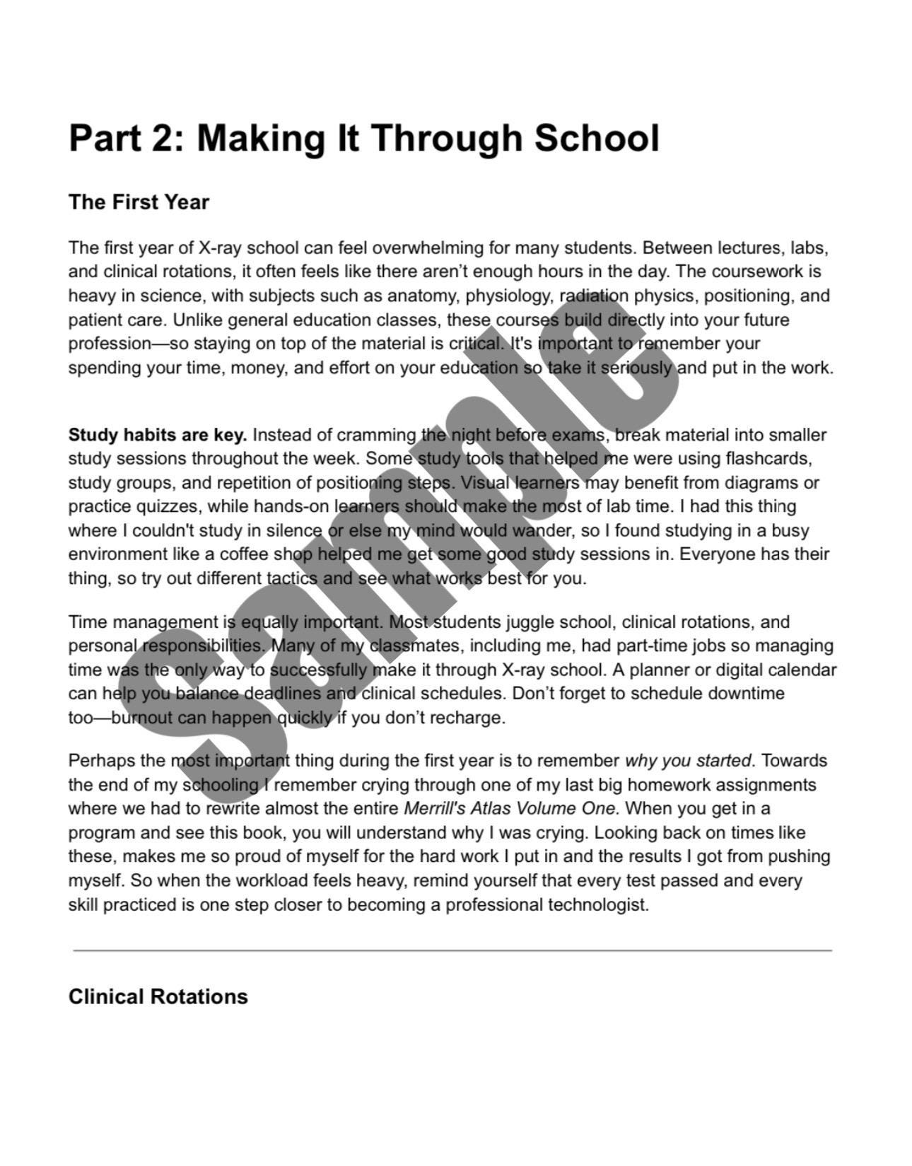 E-book Quick Guide to Becoming and X-ray Tech| A Look Inside Radiology ...