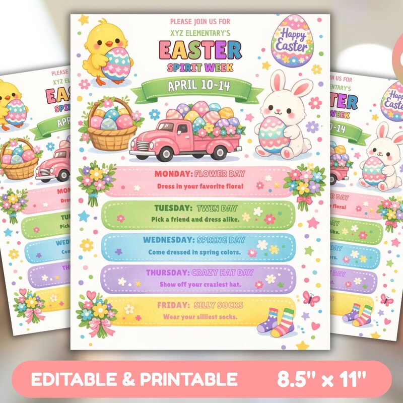 Easter Spirit Week - Etsy