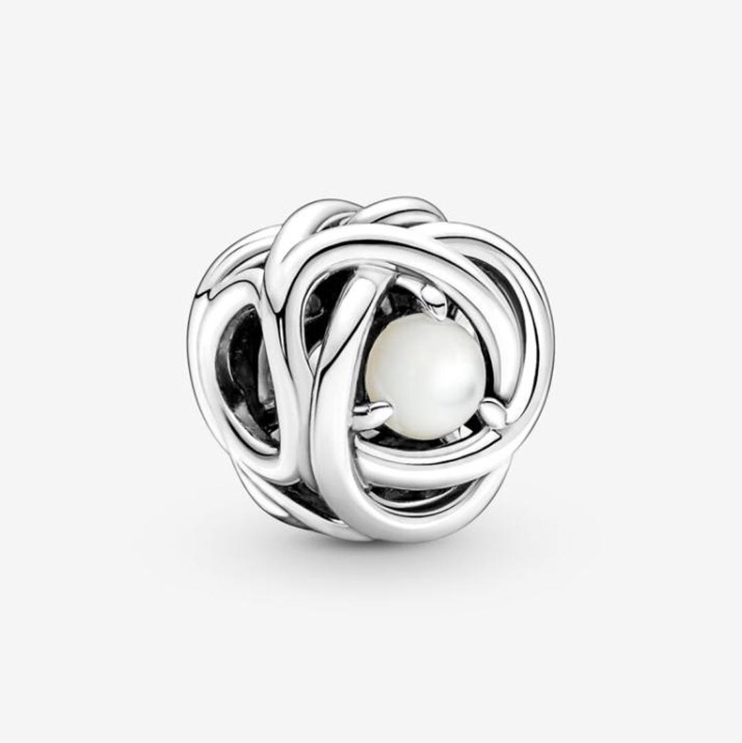 Pandora June Birthstone Eternity Circle Charm S925 Ale New Gift Bag - Etsy