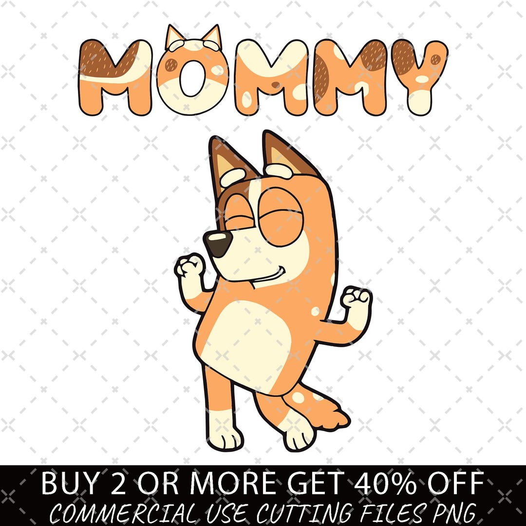 Bluey Mom PNG, Bluey Family Png, Bluey PNG, Bluey Mum PNG, Bluey ...