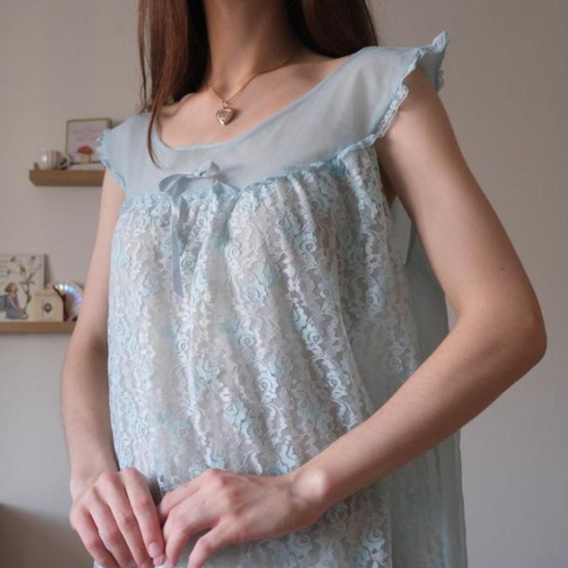 Sheer Night Gowns for Women - Etsy