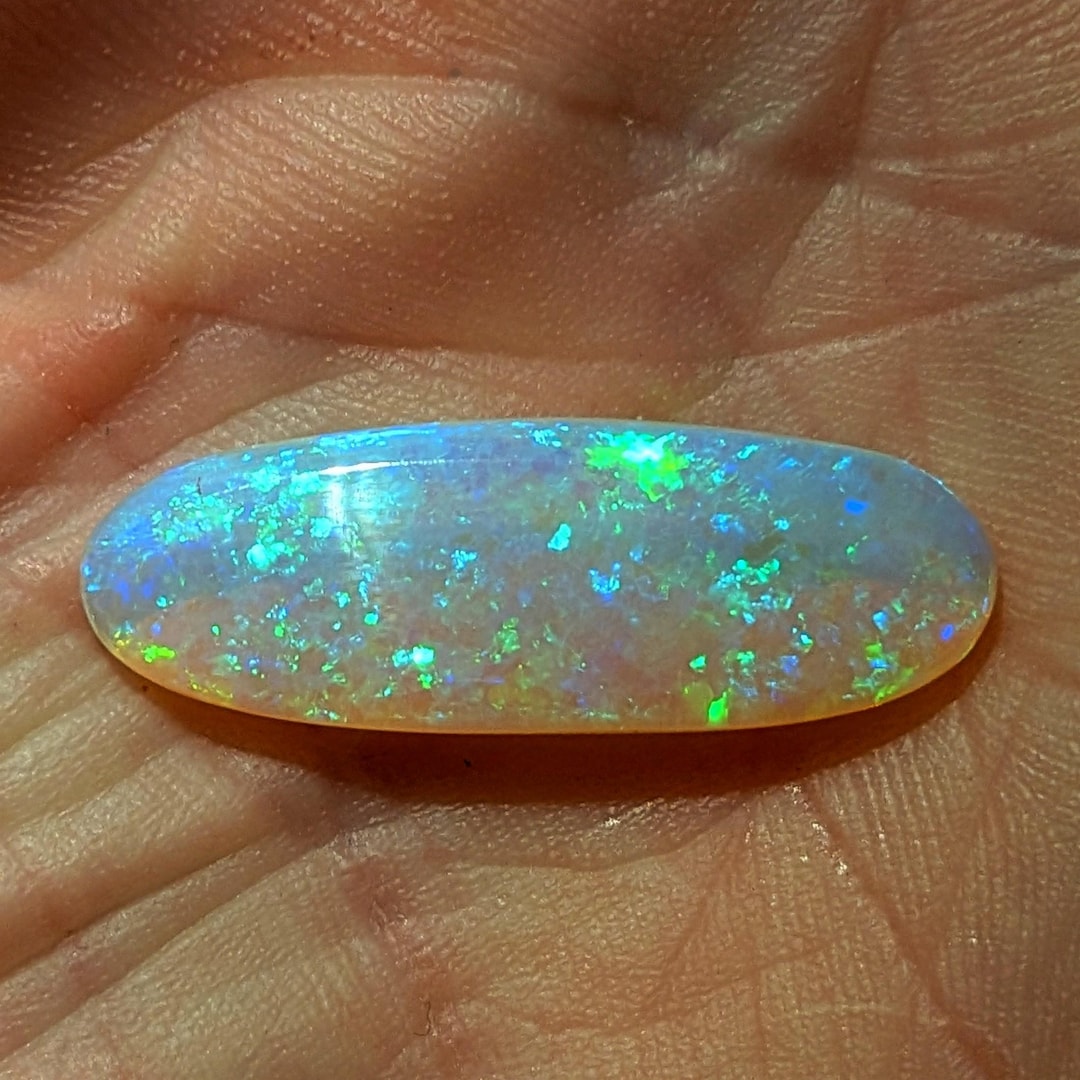 Coober Pedy Opal - 9.1 CT - 28.3 X 9.7 Mm - Australia - Natural - Etsy