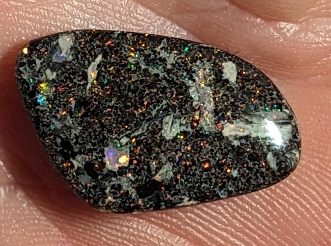 Queensland Fairy Opal - 6.5 Ct. - Treated Matrix Australian Opal - 22.8 ...