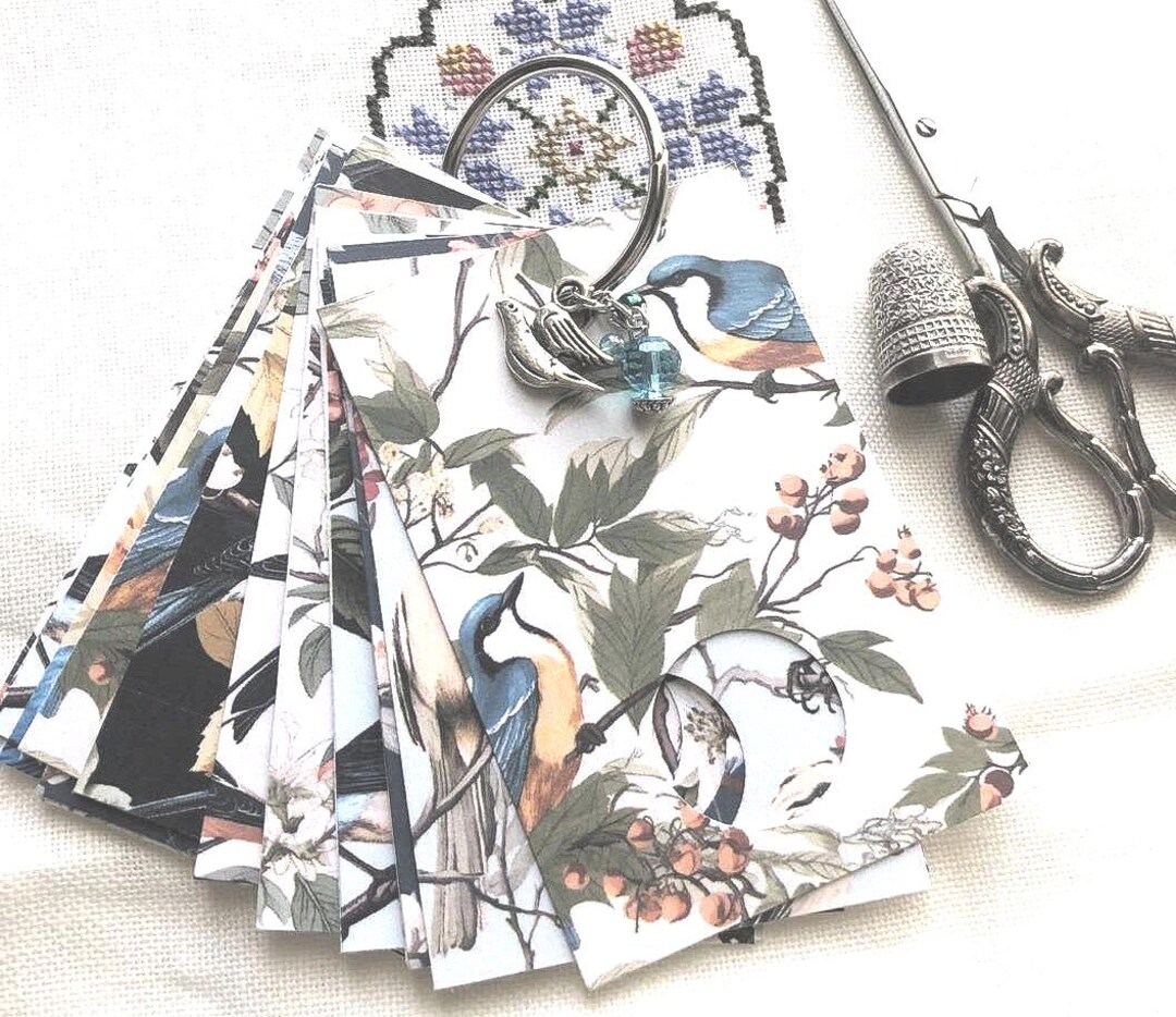 Botanical Birds Floss Drops - Pack of 20 - Etsy