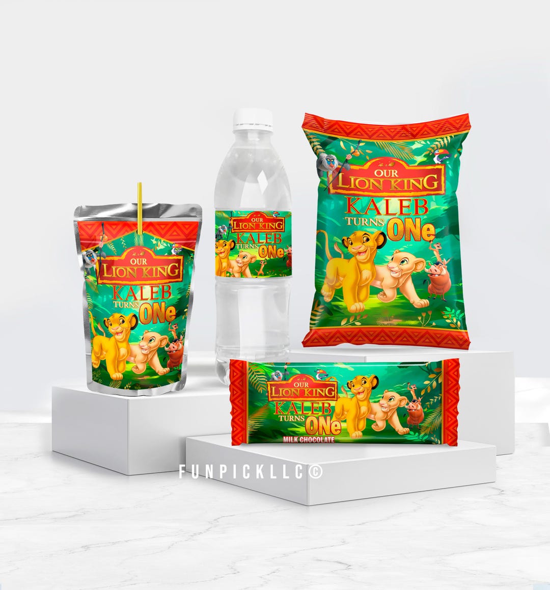 Lion King Party Favors Kit: Chip Bag, Labels (digital Download) - Etsy