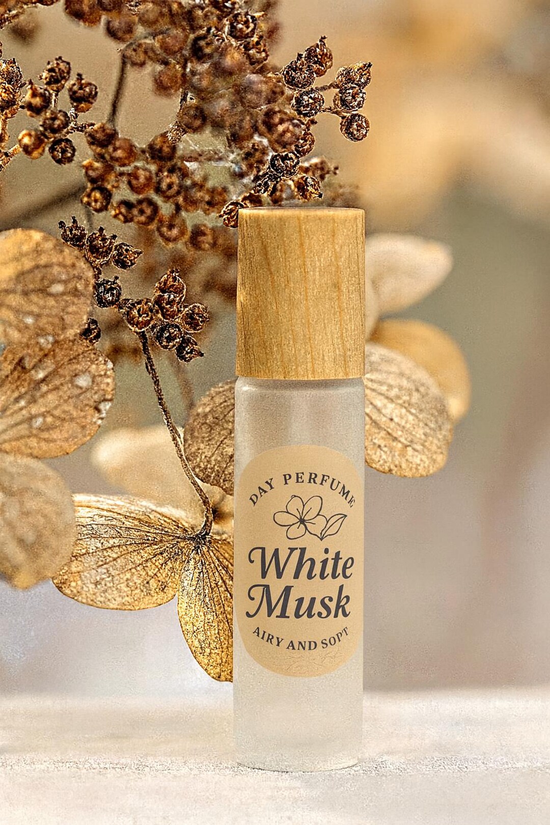 White Musk Natural Oil Perfume With Essential Oils 10ml - Box With ...