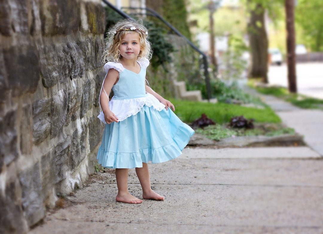Cinderella Cotton and Eyelet Play Dress - Etsy