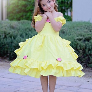 Girls Belle Dress - Etsy