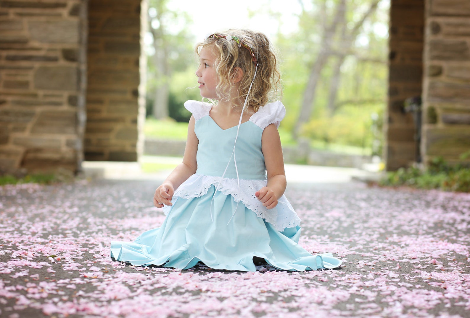 Cinderella Cotton and Eyelet Play Dress - Etsy