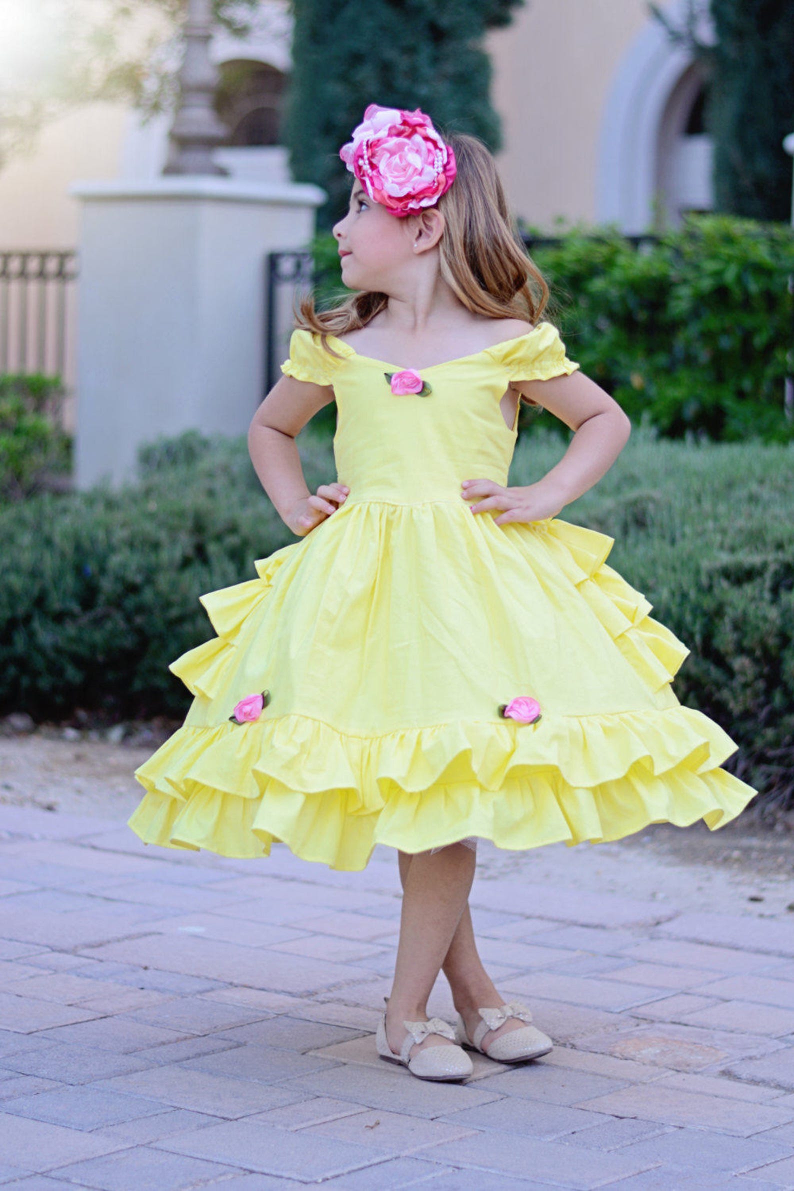 Girls Belle Dress - Etsy