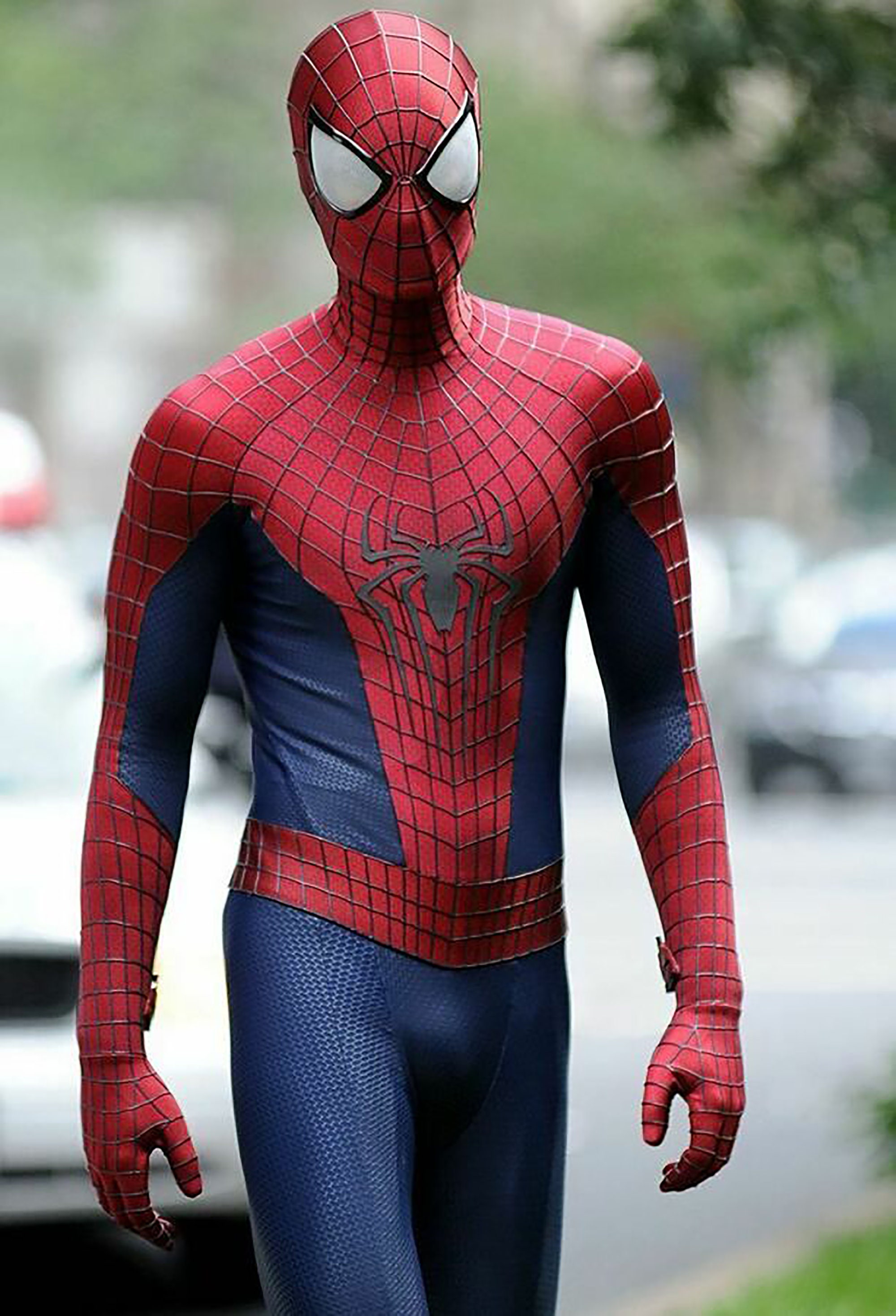 Andrew Garfield Spiderman Suit