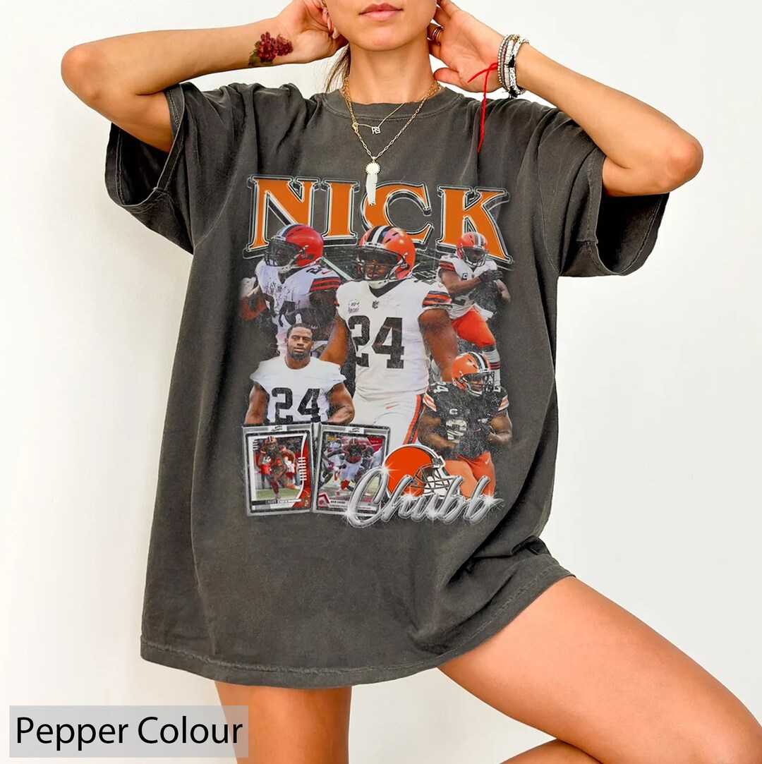 Comfort Colors Nick Chubb Vintage Style Bootleg T-shirt Nick - Etsy