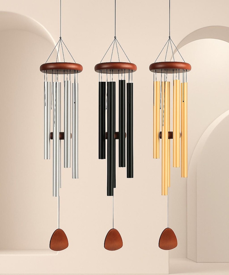 26 Inch Outdoor Wind Chimes – Large Aluminum Chimes for Garden, Porch ...