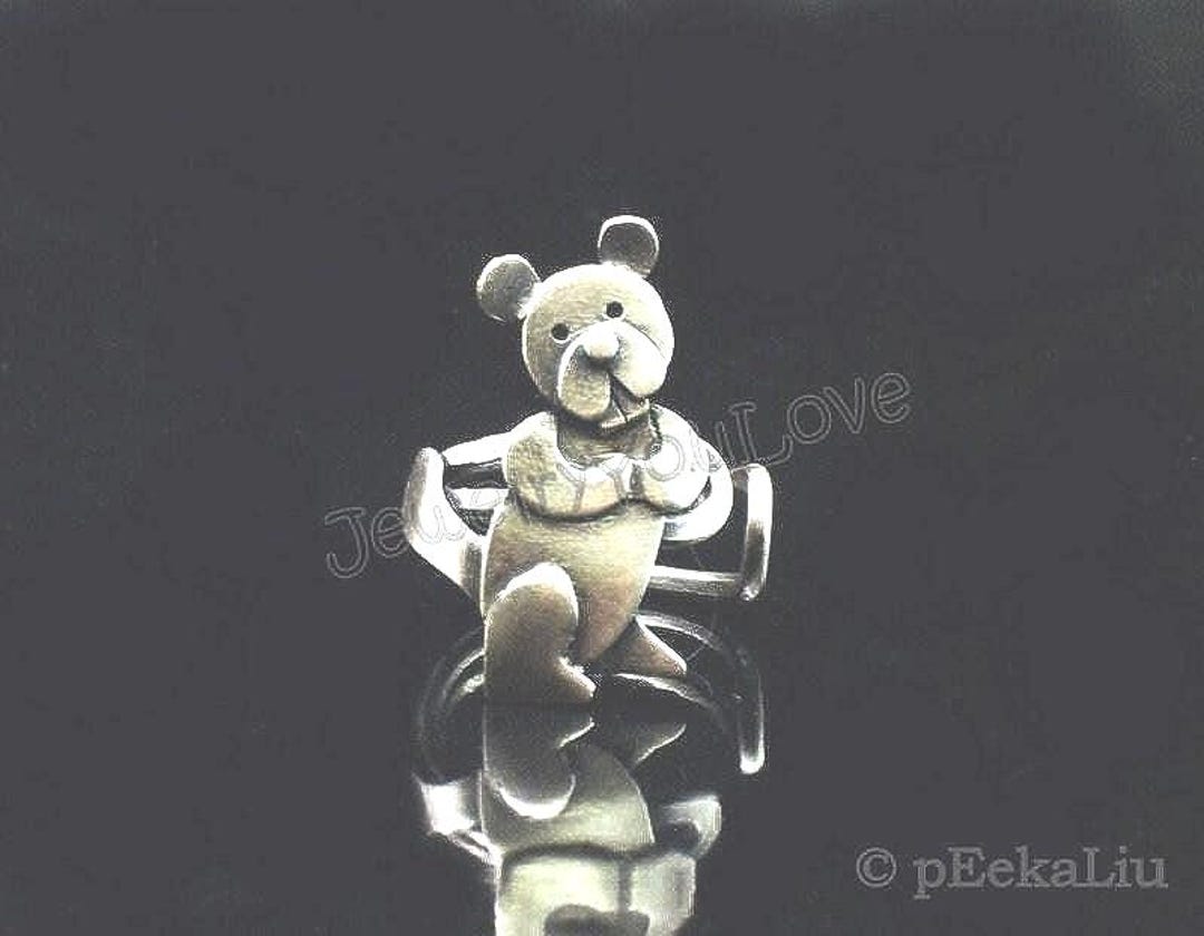 Beaver Ring / Sterling Silver Wild Animal Beaver Ring - Billy - Etsy