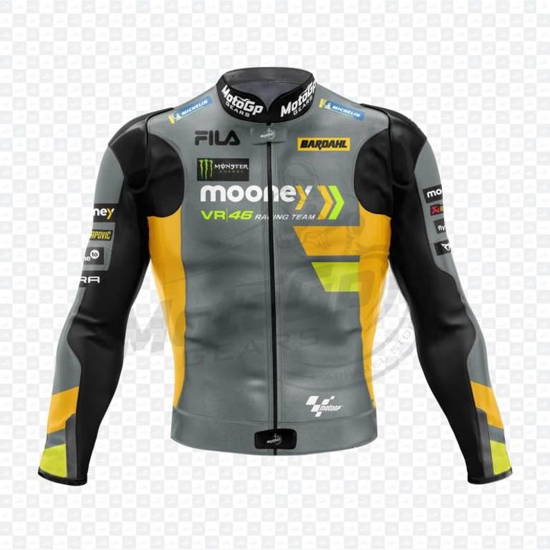 Marco Bezzecchi Ducati Motorcycle Motogp Racing Cowhide Leather Sports ...