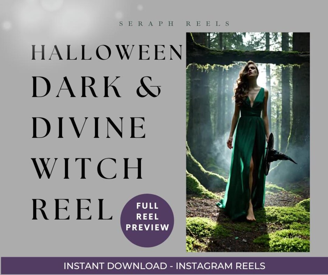 Witch of the Forest Reel | Editorial Witch Aesthetic | 720p Short Video ...