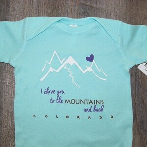Adorable Mountain Infant Bodysuit! | Super Soft One Piece Baby Romper ...