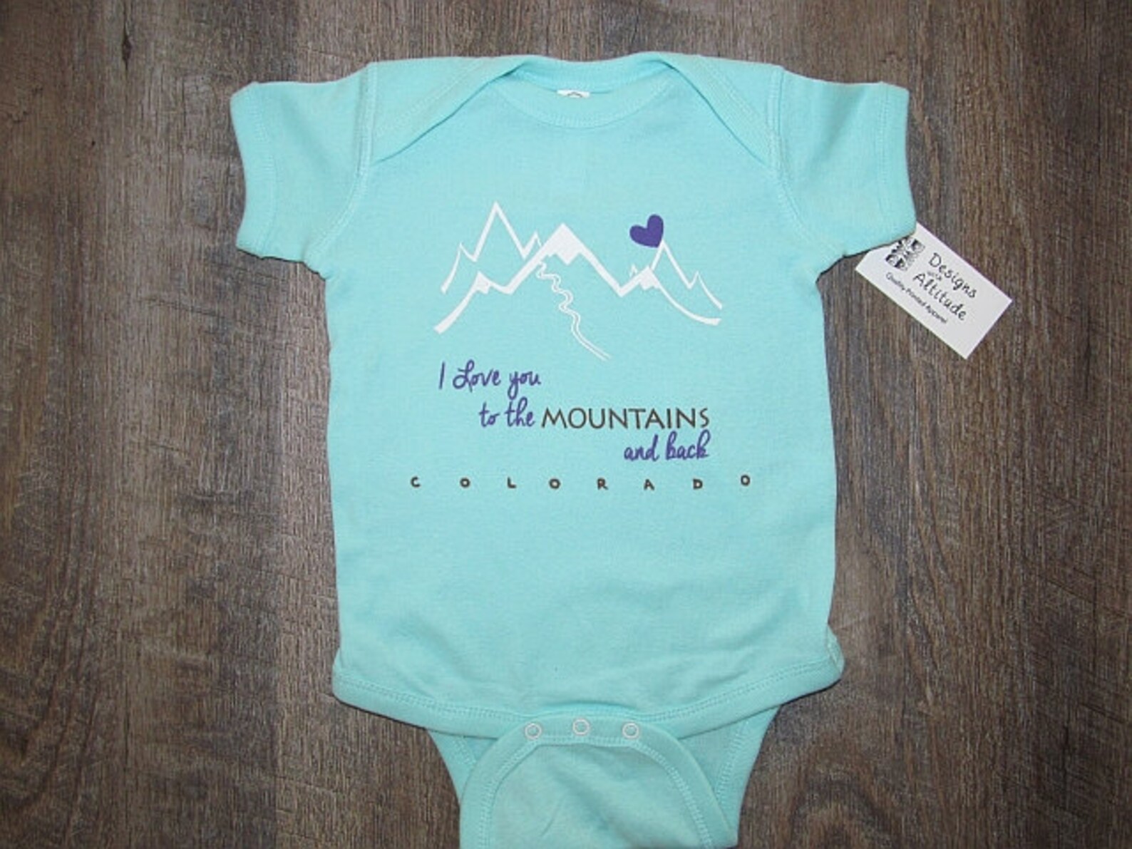 Adorable Mountain Infant Bodysuit Super Soft One Piece Baby Romper ...