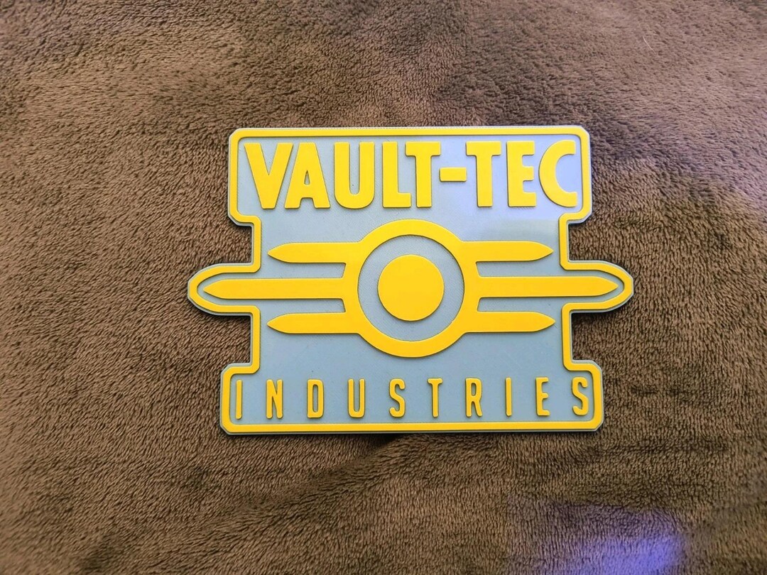 Fallout Vault Tec Inspired Sign - Etsy