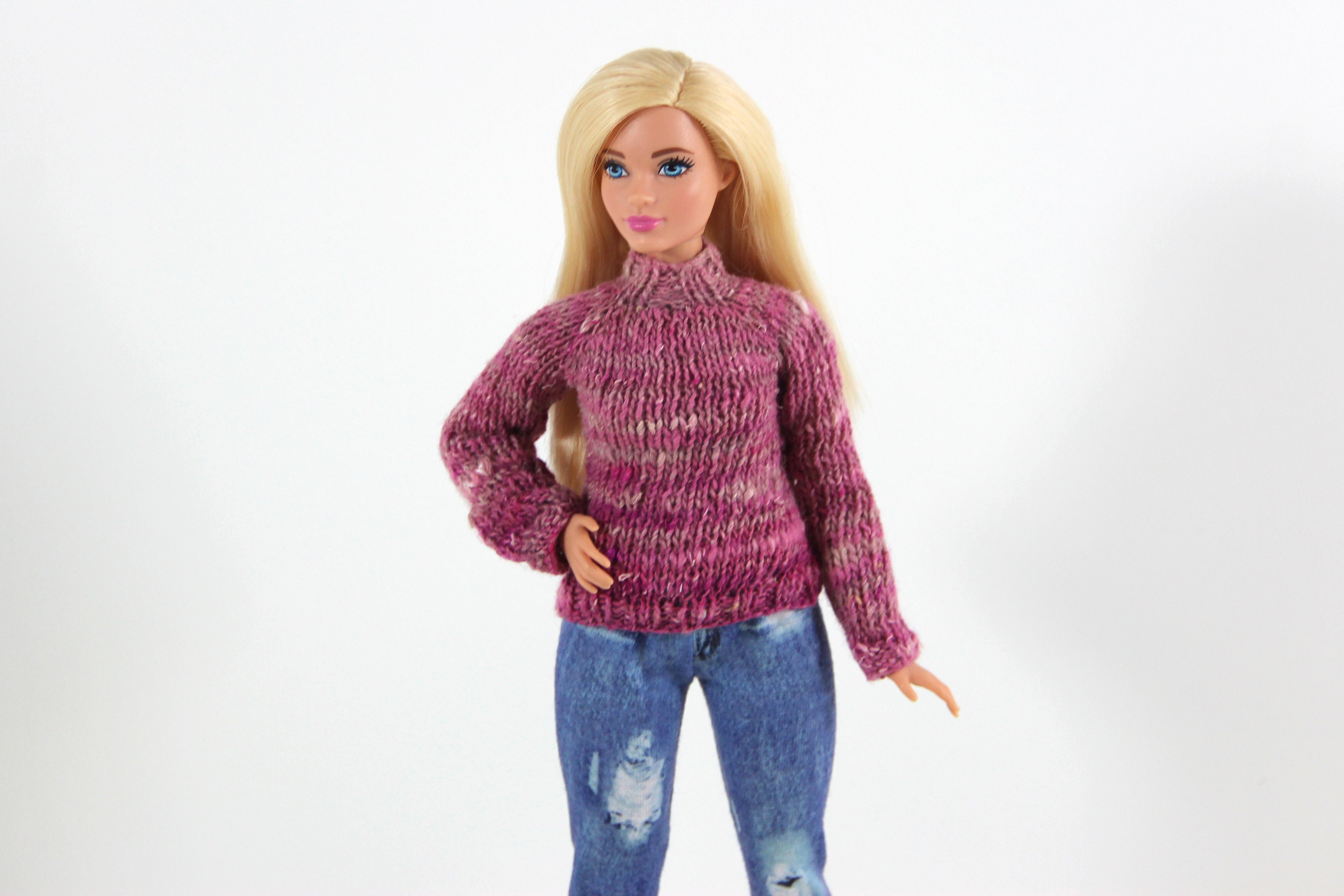Barbie Knitting Pattern Barbie Sweater Pattern Barbie - Etsy
