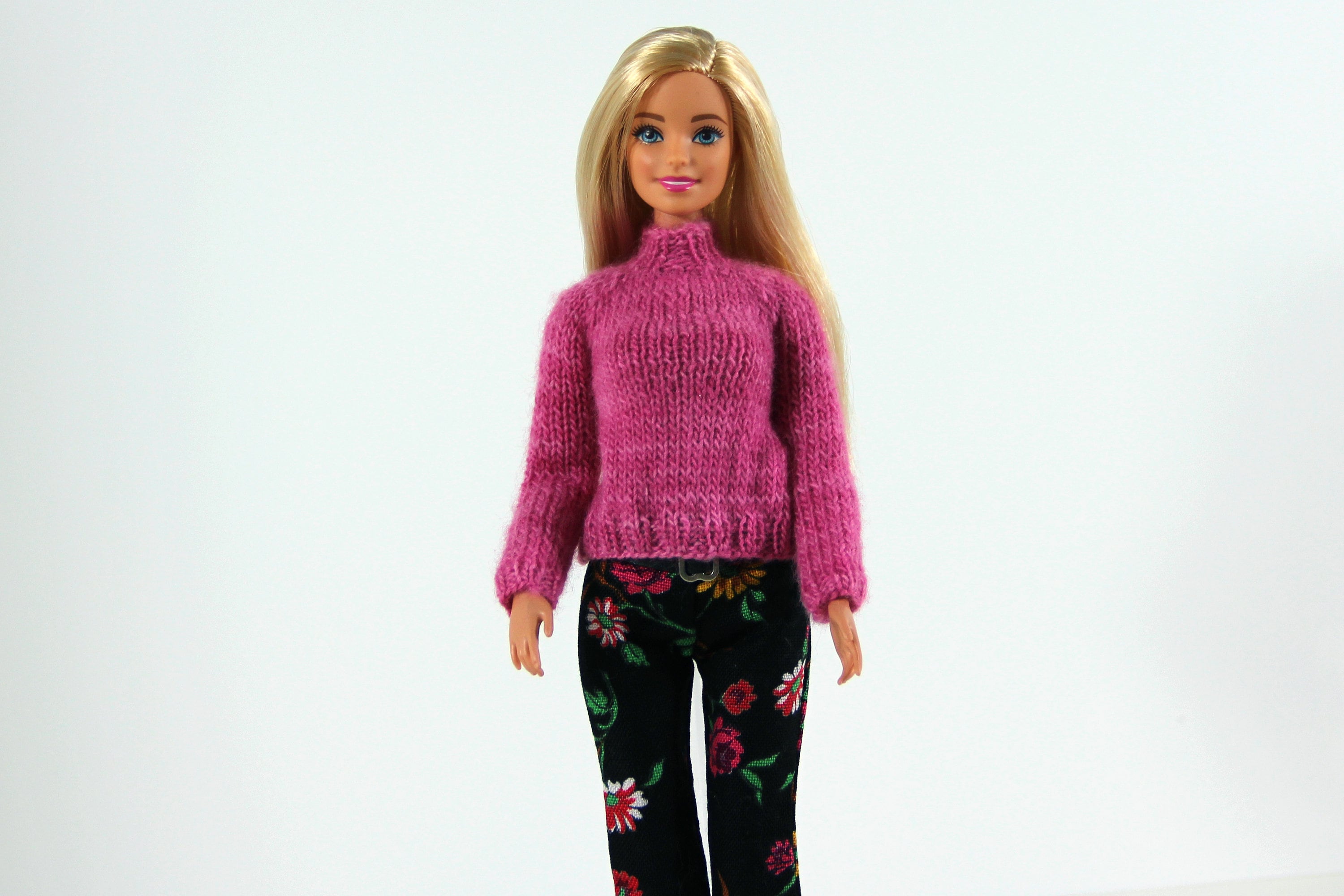 Barbie Knitting Pattern Barbie Sweater Pattern Barbie - Etsy