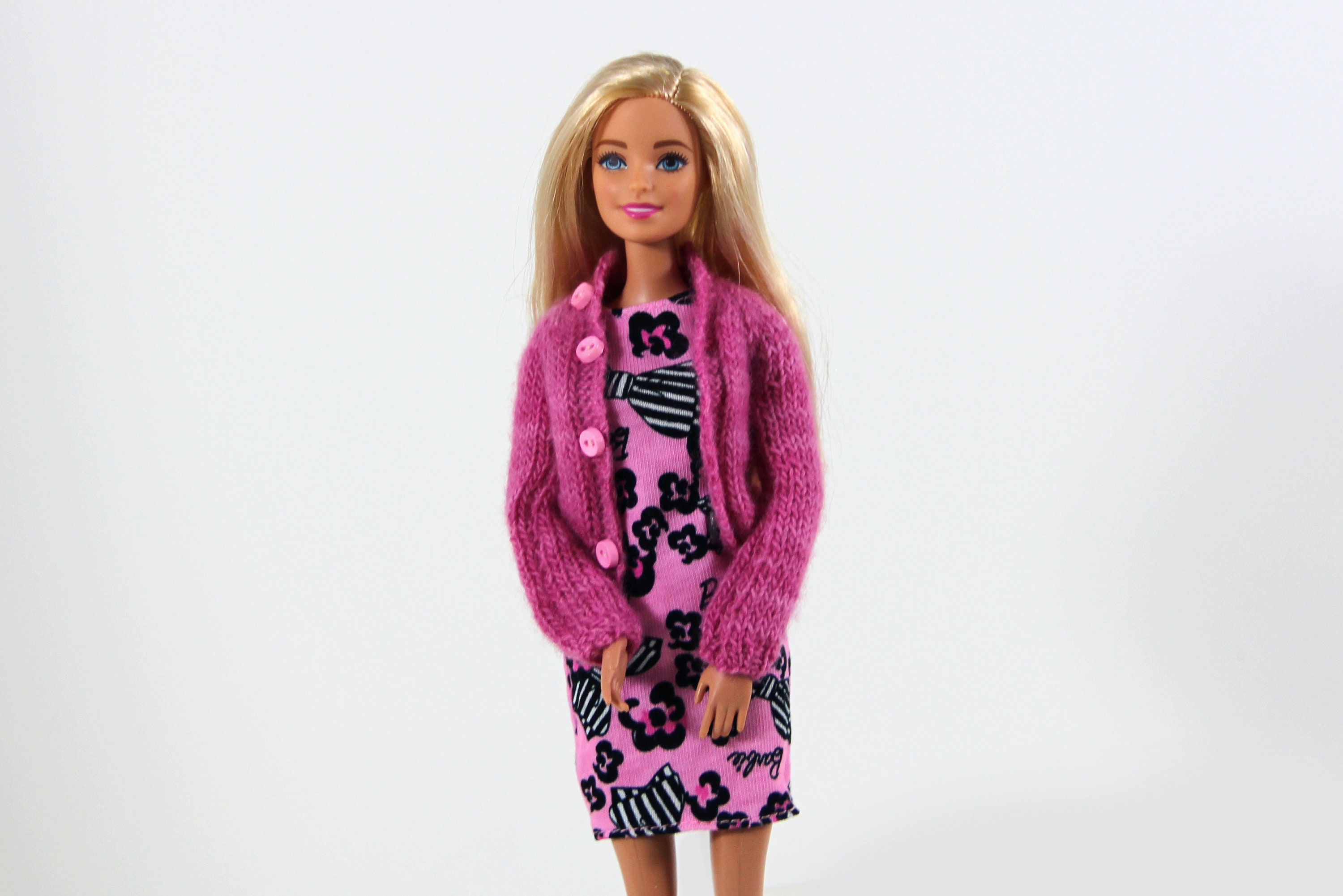 Barbie Knitting Pattern Barbie Sweater Pattern Barbie - Etsy