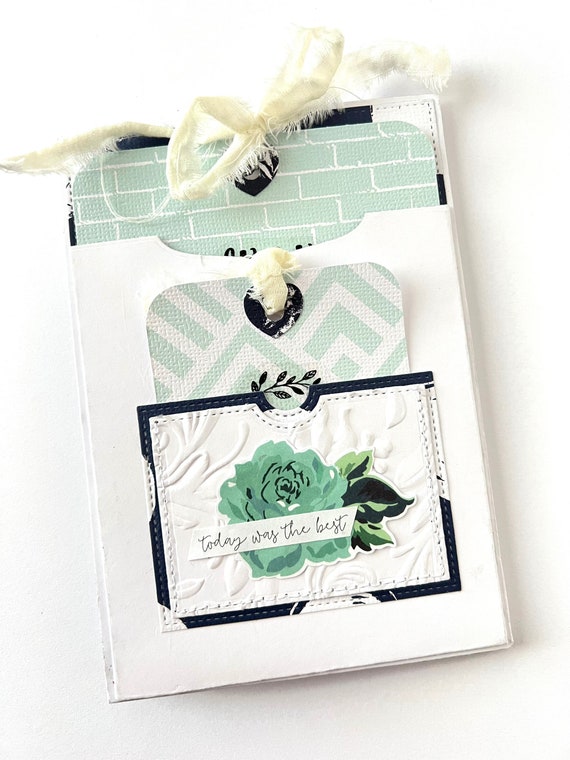 Pocket Mini Album | File Folder Mini Album | Handmade Mini Album ...