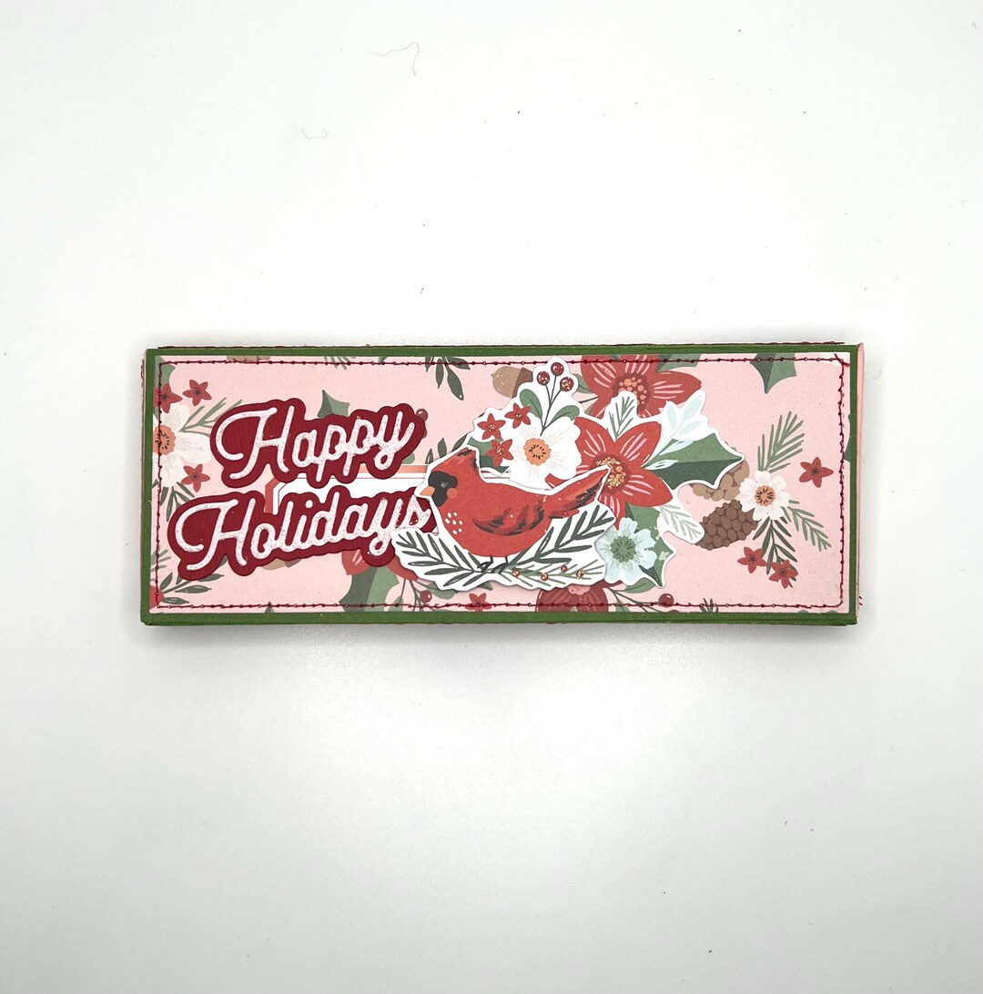 Christmas Candy Gift Box Holiday Gift Box Chocolate Candy Bar Gift Box ...