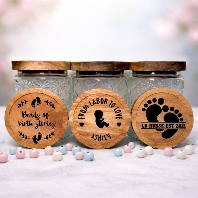 Labor and Delivery Nurse Gift| Personalized Baby Tracker With Beads ...