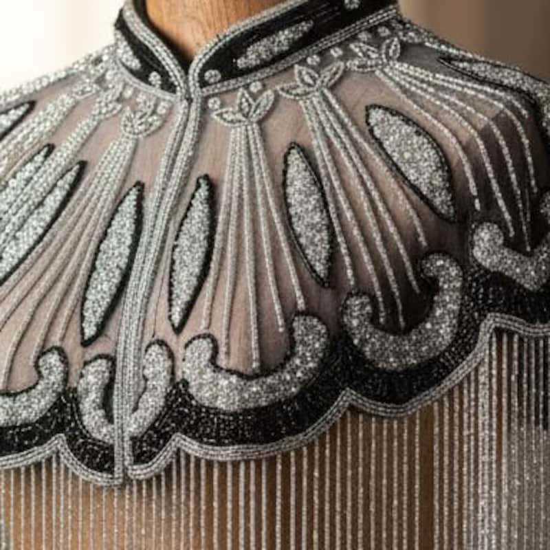 Jacquard Wedding Cape - Etsy UK