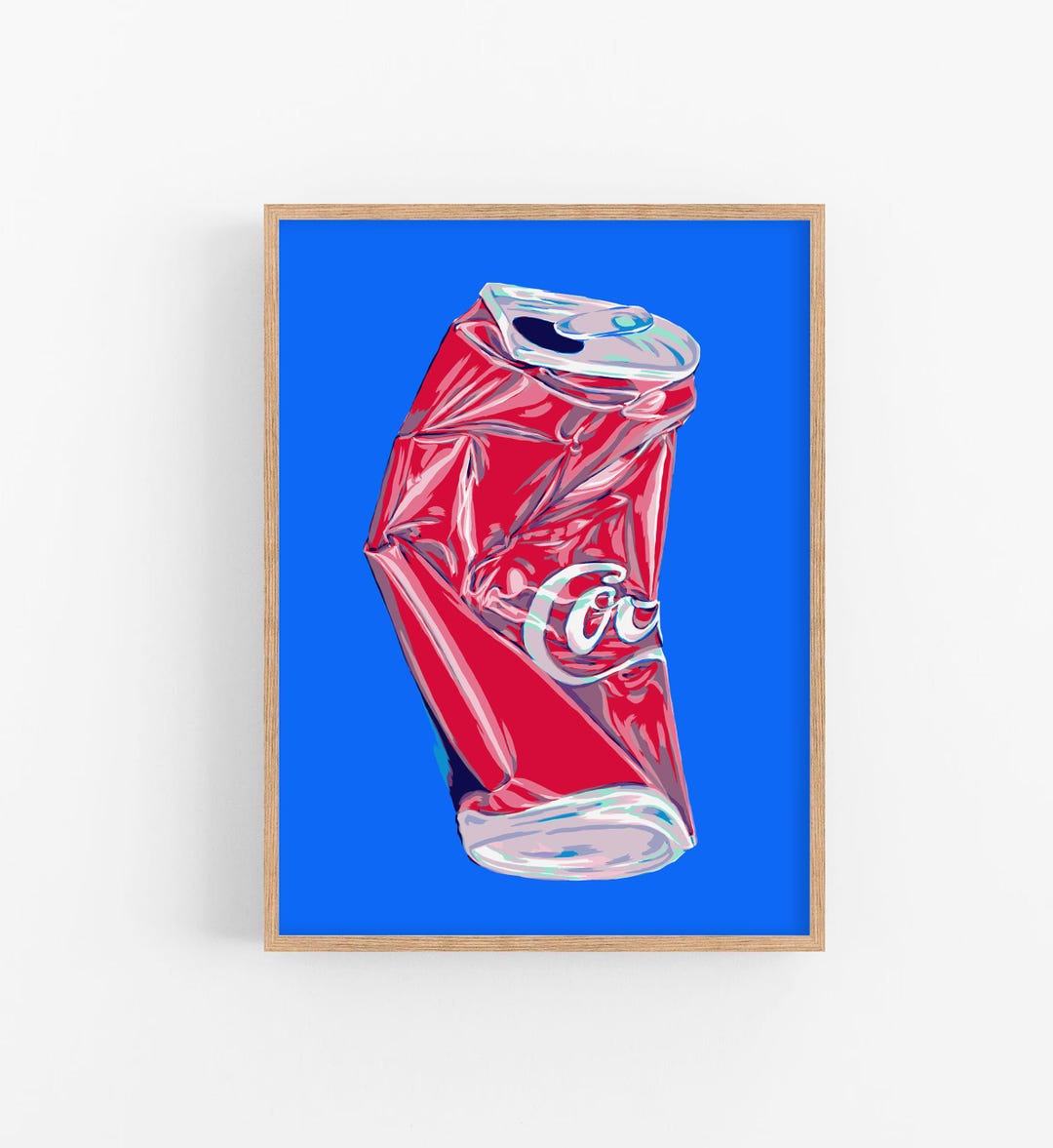 Coke Art Print Original Soda Wall Art Drink Artwork Bar Cart Coca-cola ...