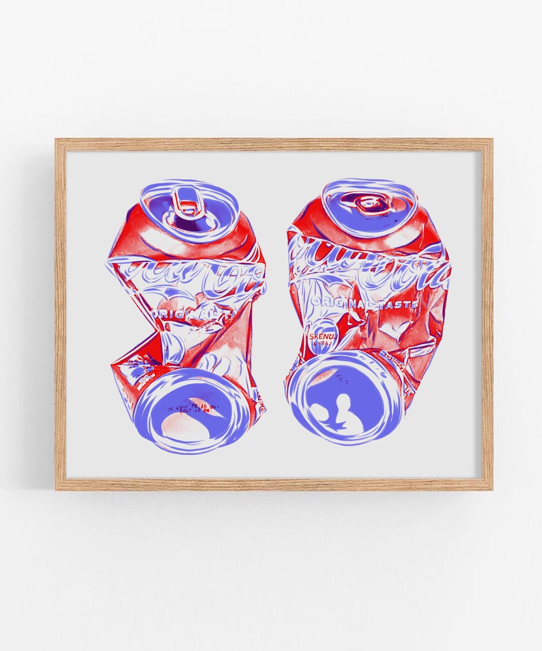 Coca Cola Dance Art Print Coke Poster Drink Wall Art Red Kitchen ...