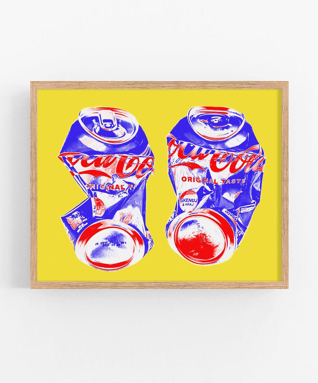 Coca Cola Dance Art Print Coke Poster Drink Wall Art Red Kitchen ...